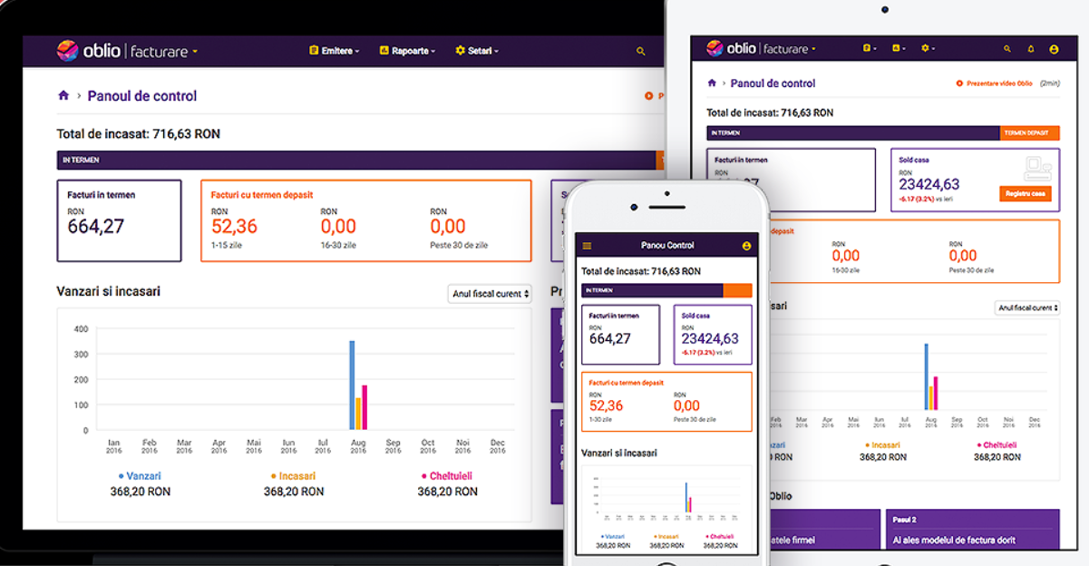 Oblio.eu, program online de facturare - MyStreet7