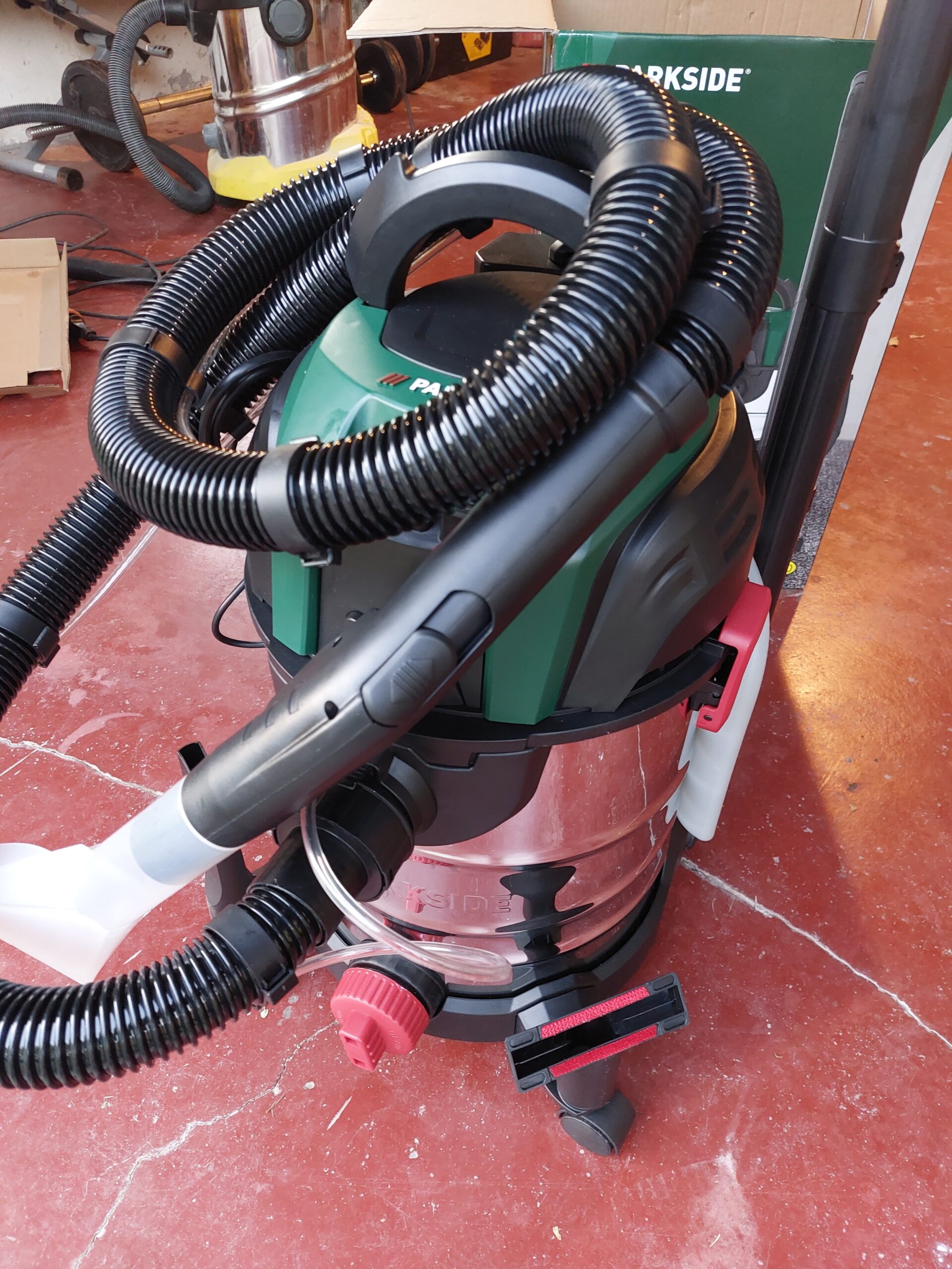 Aspirator injecție/extracție apă marca Parkside - Lidl - MyStreet7